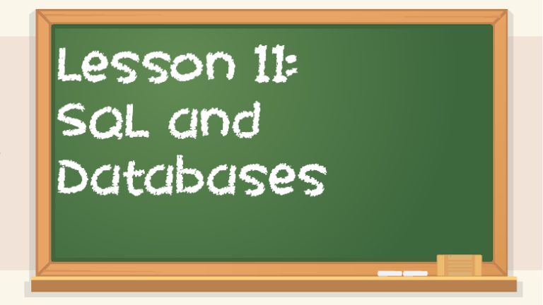 Sql And Databases Free Coding Tutorials